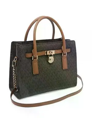 Michael Kors Hamilton Logo Print Tote Bag