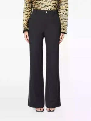 Moschino Flared Cady-texture Trousers