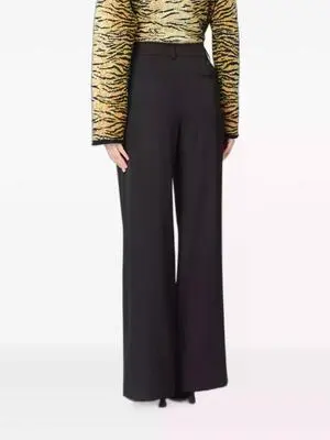 Moschino Flared Cady-texture Trousers