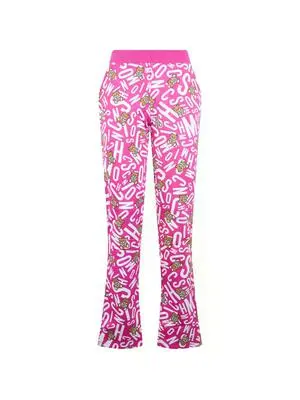 Moschino Logo-print Track Pants - Pink