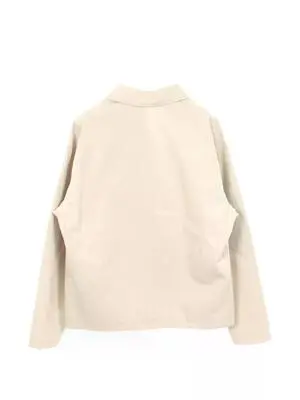 LOUIS VUITTON Logo-embroidered Shirt Jacket