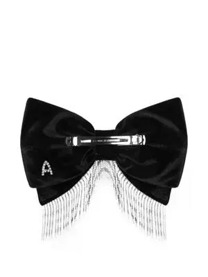 ANOUKI Crystal-embellished Velvet Hair Clip
