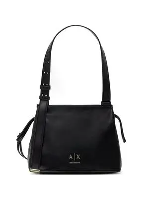Armani Exchange Adjustable Shoulder Bag - Black