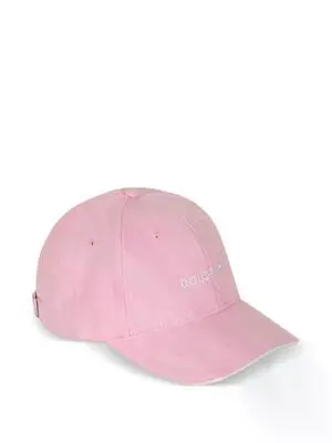 PARAMIDONNA Embroidered Detail Cap - Pink