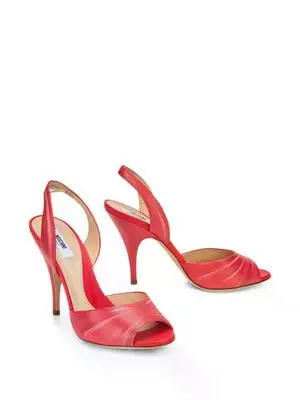 Moschino Slingback Sandals - Red
