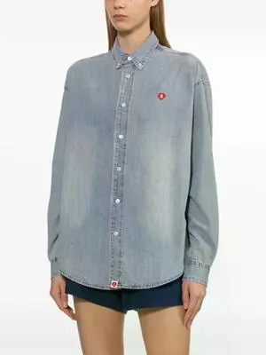 AAPE BY *A BATHING APE Apee™ A Bathing Ape® Logo-patched Long-sleeve Shirt