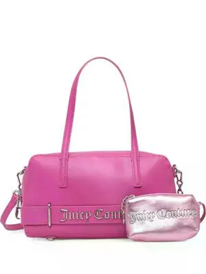 Juicy Couture Logo-plaque Shoulder Bag - Pink