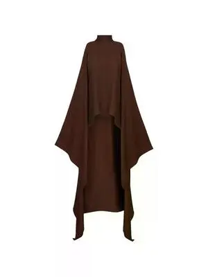 TALLER MARMO Agadez Draped-panel Blouse - Brown