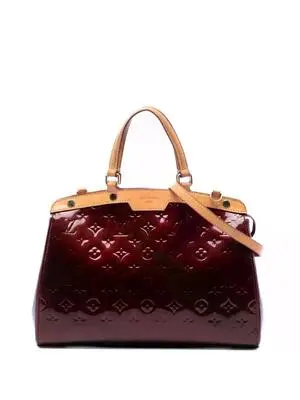 LOUIS VUITTON Monogram Vernis Brea Mm Satchel
