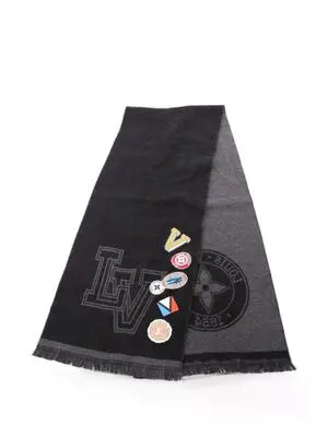 LOUIS VUITTON 2017 -league Scarf - Black