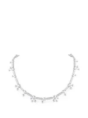 BVLGARI Astrale Diamond Necklace In 18k White Gold