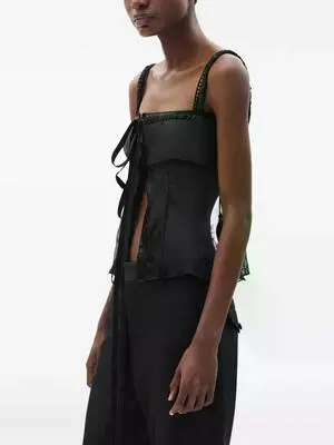 ANN DEMEULEMEESTER Gila Balconette Top