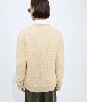 Bottega Veneta Intrecciato Wool Sweater