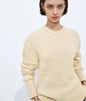 Bottega Veneta Intrecciato Wool Sweater
