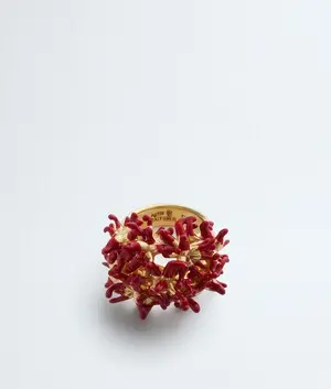 Bottega Veneta Sea Coral Ring