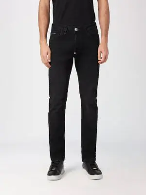 Philipp Plein Slim Fit Jeans - Black