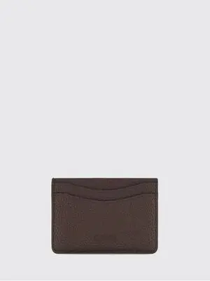 GANNI Butterfly Logo Recycled Leather Card Holder
