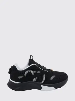 Valentino Garavani Demivee Low-top Trainers In Mesh And Suede - Black