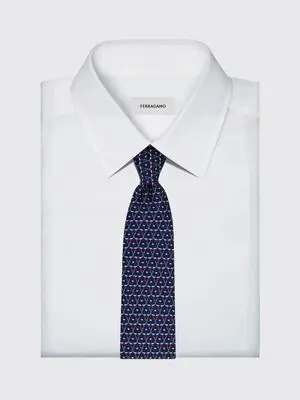 FERRAGAMO Neck Tie - Blue