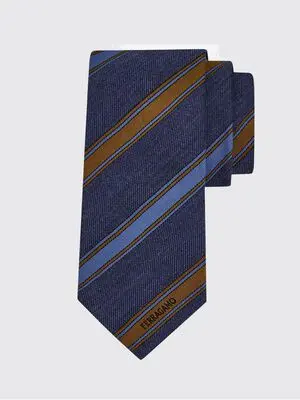 FERRAGAMO Tie - Blue