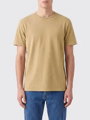 A.p.c. Cotton T-shirt With Back Logo Print - Green