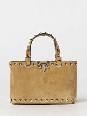 Valentino Garavani Rockstud Mini Handbag In Leather With Embroidery And Studs
