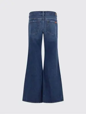 7 For All Mankind High-waisted Flare Jeans In Stretch Denim