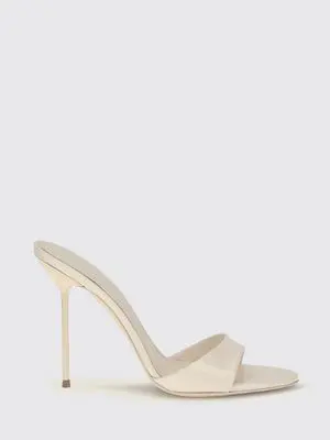 Paris Texas Heeled Sandal - Ivory