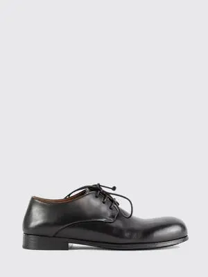 Marsèll Smooth Leather Round Toe Derby Shoes - Black