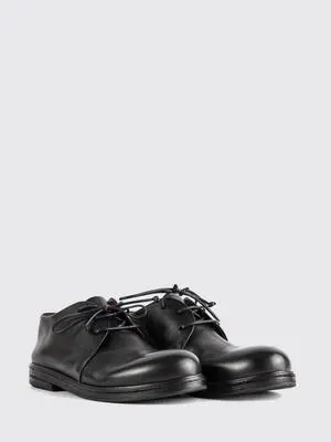 Marsèll Zucca Zeppa Leather Derby Shoes With Round Toe And Leather Sole