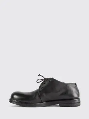 Marsèll Zucca Zeppa Leather Derby Shoes With Round Toe And Leather Sole
