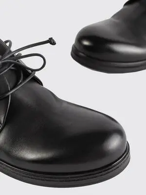 Marsèll Zucca Zeppa Leather Derby Shoes With Round Toe And Leather Sole