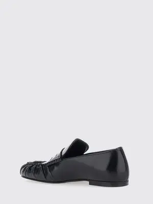 ALOHAS Aven Loafers In Brushed Leather With Penny Bar