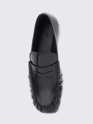 ALOHAS Aven Loafers In Brushed Leather With Penny Bar