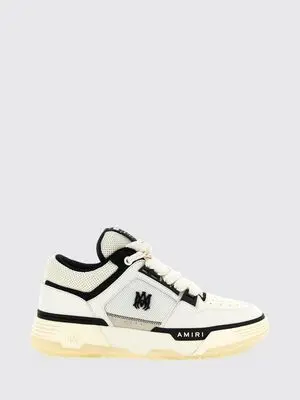 Amiri Ma-1 Leather And Mesh Monogram Sneakers - White 2