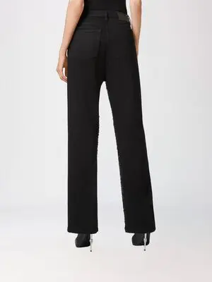 Philipp Plein Mid-rise Straight Leg Trousers With Sequin Embroidery