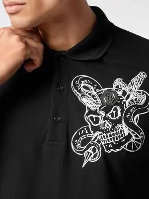 Philipp Plein Polo Shirt - Black