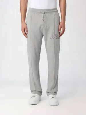 Philipp Plein Jersey Jogging Trousers With Contrasting Logo And Waist Drawstring - Black