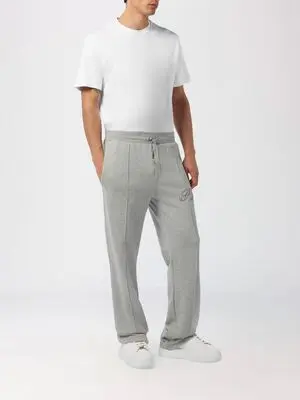 Philipp Plein Jersey Jogging Trousers With Contrasting Logo And Waist Drawstring