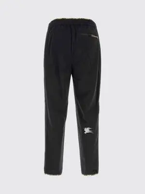 Burberry Technical Jersey Jogging Trousers With Equestrian Knight Logo