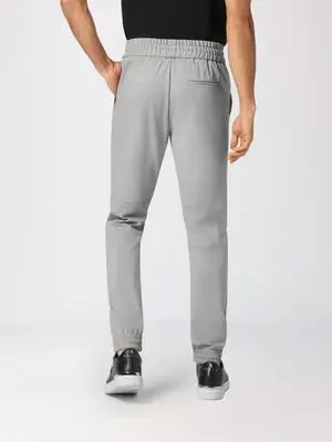 Philipp Plein Jersey Jogging Trousers With Elasticated Drawstring Waist - Grey