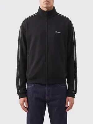 REPRESENT High-neck Zip-up Sweatshirt With Logo And Contrast Bands