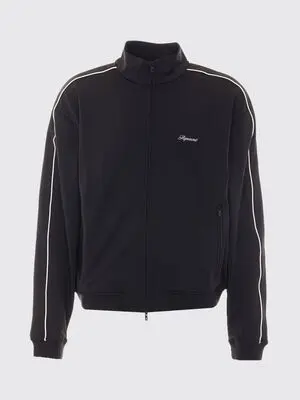 REPRESENT High-neck Zip-up Sweatshirt With Logo And Contrast Bands