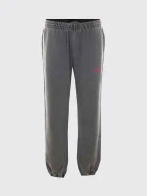 REPRESENT Cotton Jogging Trousers With Drawstring Waist And Contrast Logo