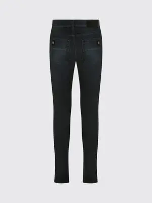 Amiri South Cali Skinny Jeans In Stretch Denim With Patches And Distressed Effect