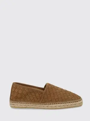 CastaÑer Woven Suede Espadrilles With Rubber Sole - Beige