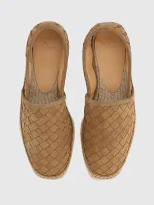 CastaÑer Woven Suede Espadrilles With Rubber Sole
