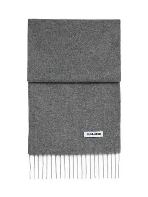 JIL SANDER Scarf - Grey