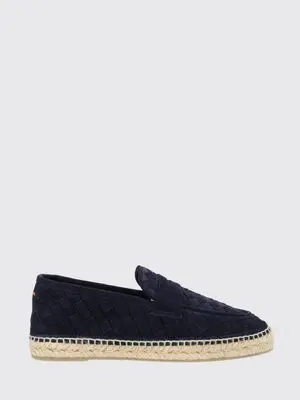CastaÑer Suede Espadrilles With Penny Bar And Rubber Sole