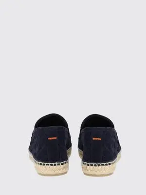 CastaÑer Suede Espadrilles With Penny Bar And Rubber Sole